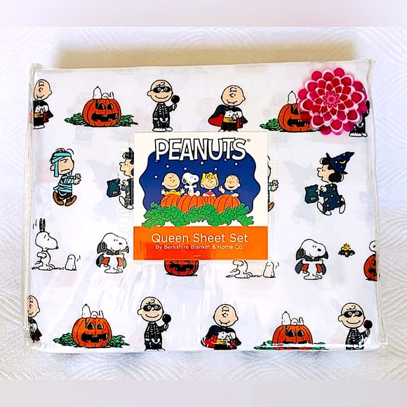 Peanuts | Bedding | Peanuts Snoopy Trick Or Treat Halloween Fun Sheet ...